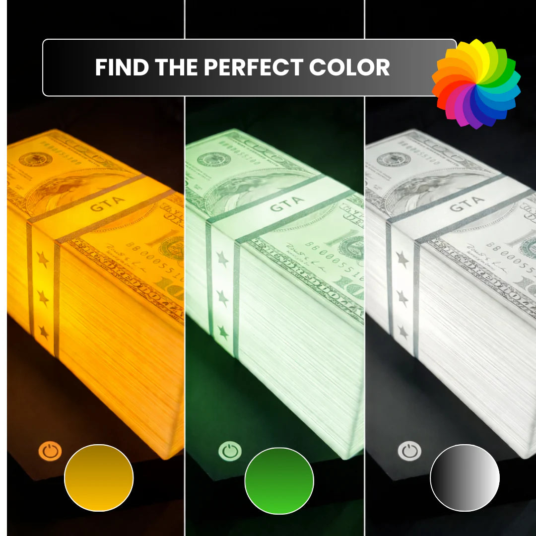 Floating Money Banknote Lamp – SNAPRO