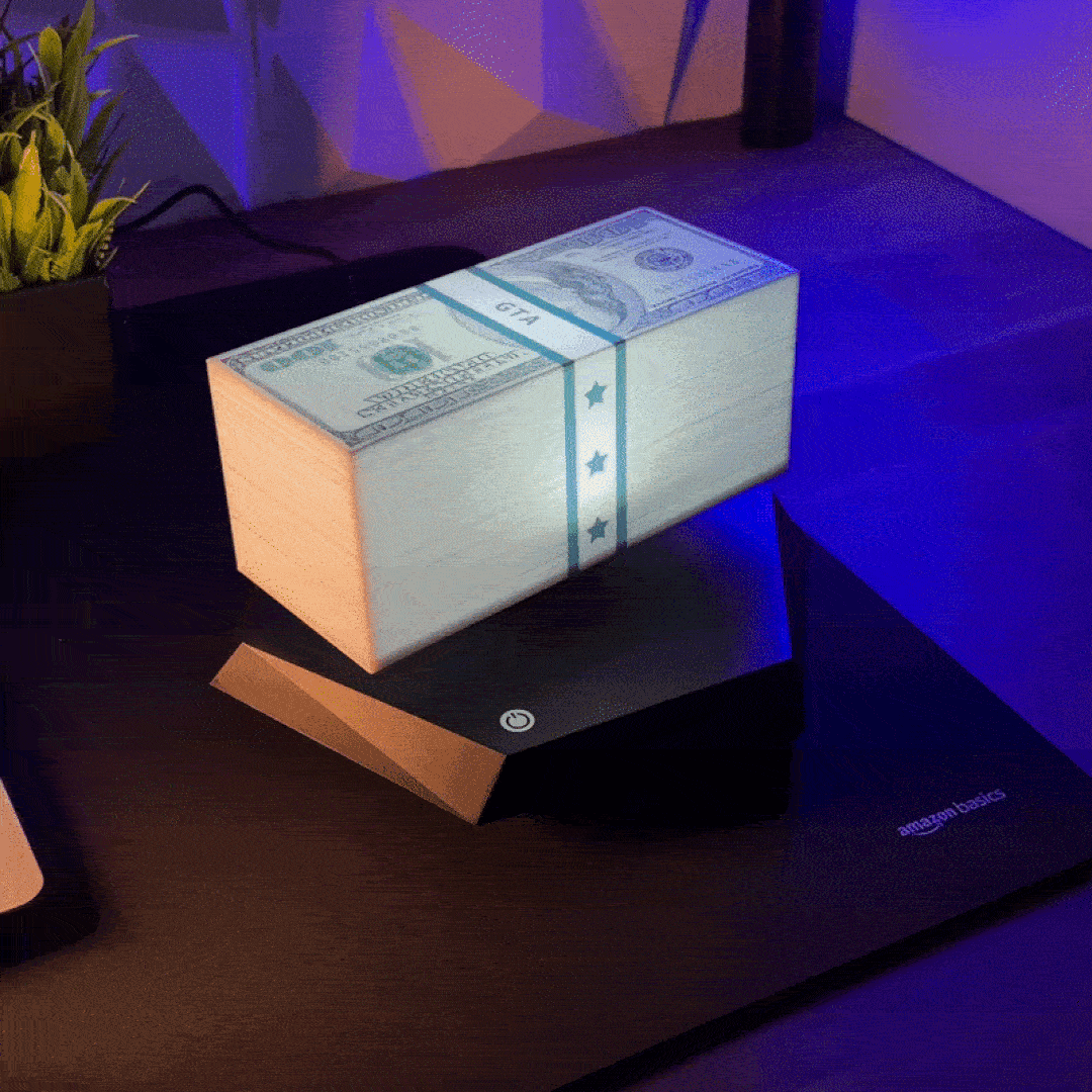 Floating Money Banknote Lamp – SNAPRO