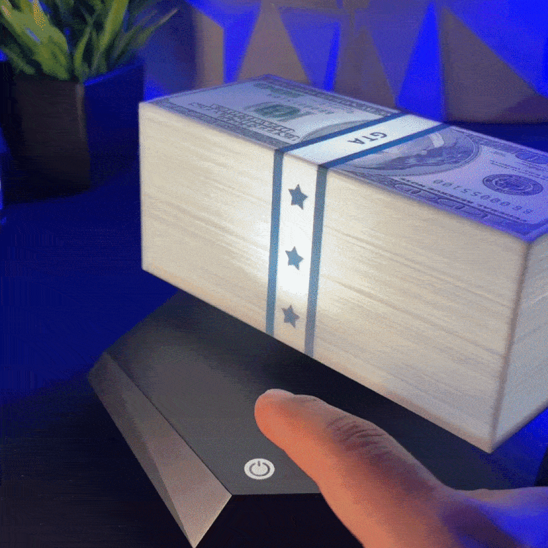 Floating Money Banknote Lamp – SNAPRO